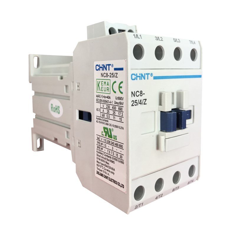 Contator | NC8-25/4/Z | Chint | MadeiraMadeira