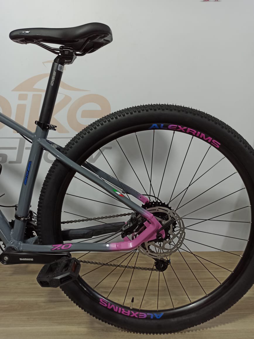 Bicicleta Oggi Big Wheel 7.0 Aro 29 2022 - 18v Shimano Alivio - Freio Logan Hidráulico - Grafite ...