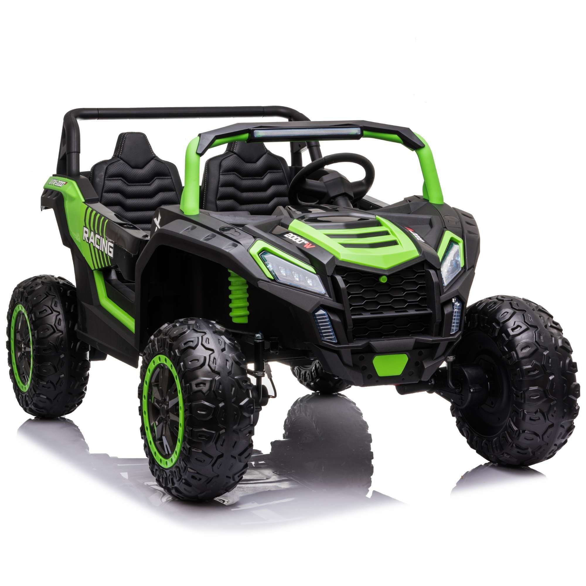 Jeep Racing Utv 24v com Dvd - Verde - Carrinho Elétrico Infantil ...