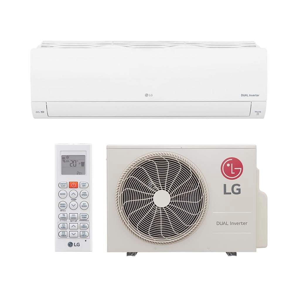 Ar condicionado Hi Wall LG Dual Voice Inverter 24.000 Btus Quente e ...