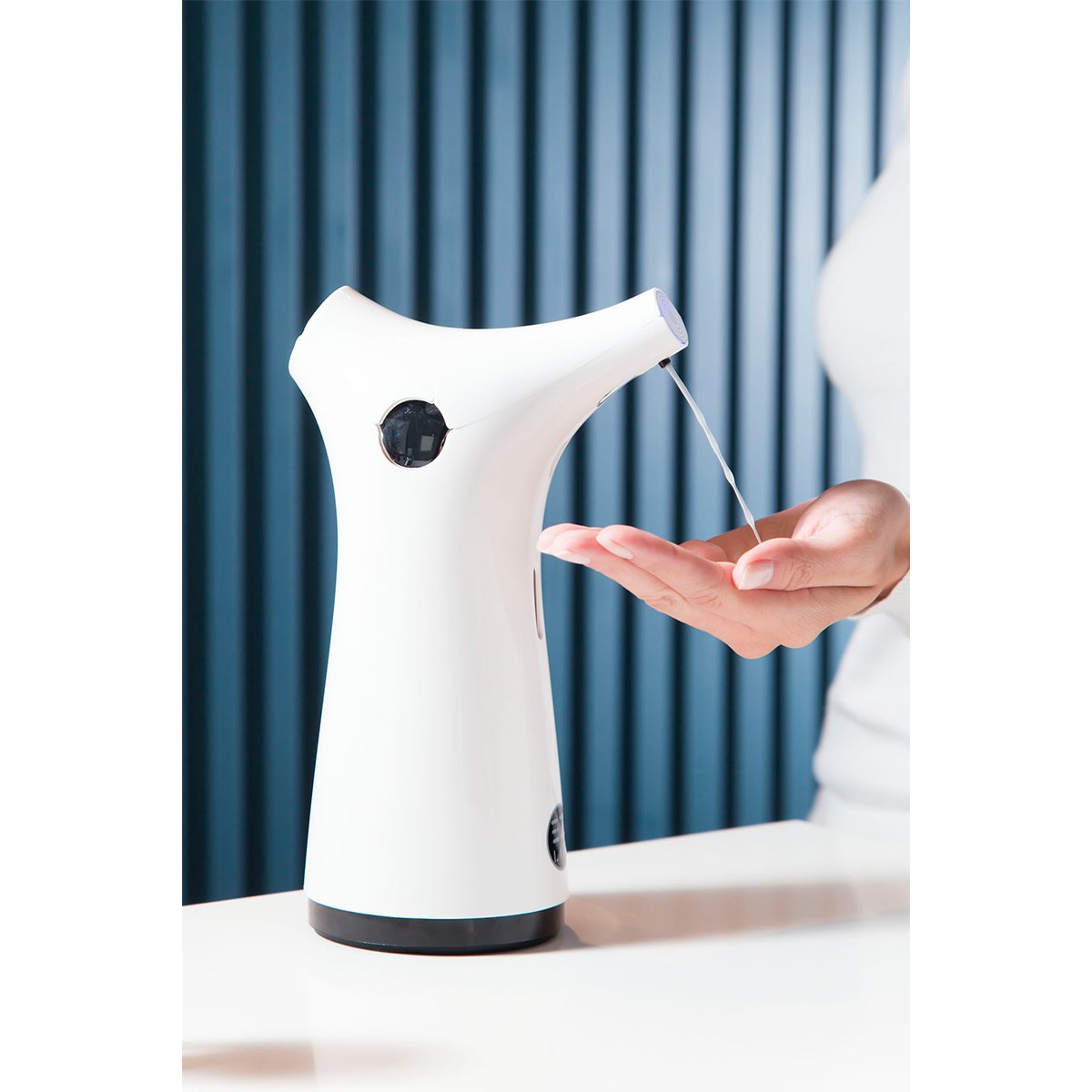Dispenser Saboneteira Automática Sensor De Sabão Líquido/Detergente EZ ...