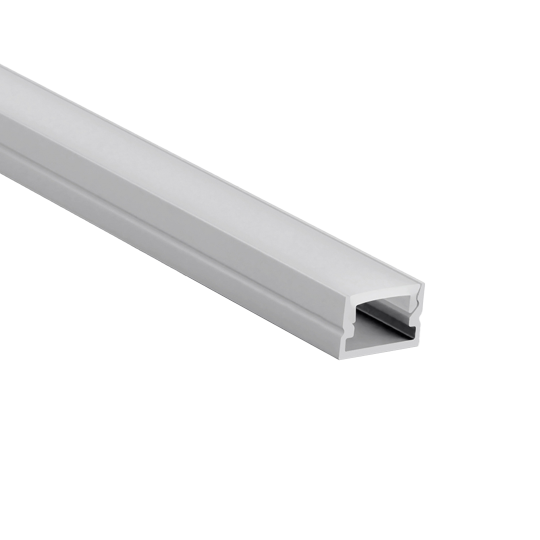 Perfil de Led Sobrepor Slim 14mm 20w/m PIX Iluminação | MadeiraMadeira