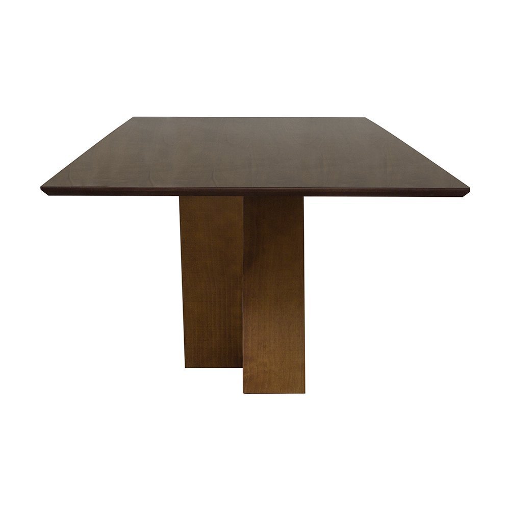 Mesa retangular em madeira Maciça de mdf laminado Lauren | MadeiraMadeira