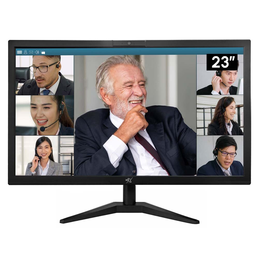 Monitor 23,8 Polegadas 1920x1080 Led + Webcam+microfone Mbrx23bkwc Brx | MadeiraMadeira