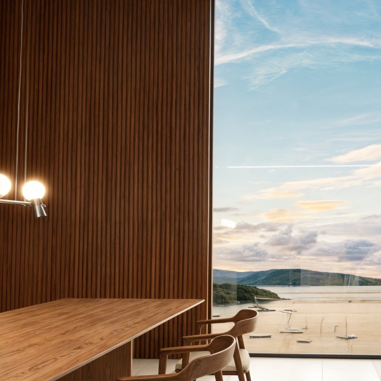 Painel Ripado Wpc Externo Cor Amendoa 2,90m X 20cm (0,58m²) Woopo ...