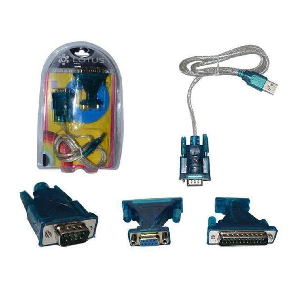 Adaptador Usb 2.0 para Serial e Adaptadot | MadeiraMadeira