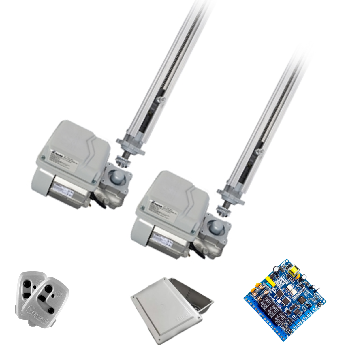 Kit Motor Peccinin Pivotante Max Gatter 2 Folha De Até 2,5m ...