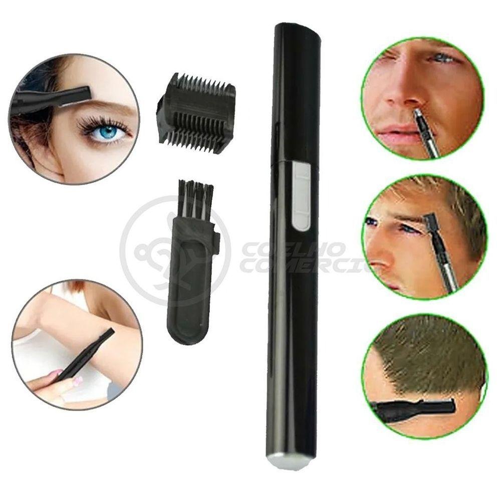 Mini Aparador Depilador Elétrico Remover Pelo Lmf-1101 Preto ...