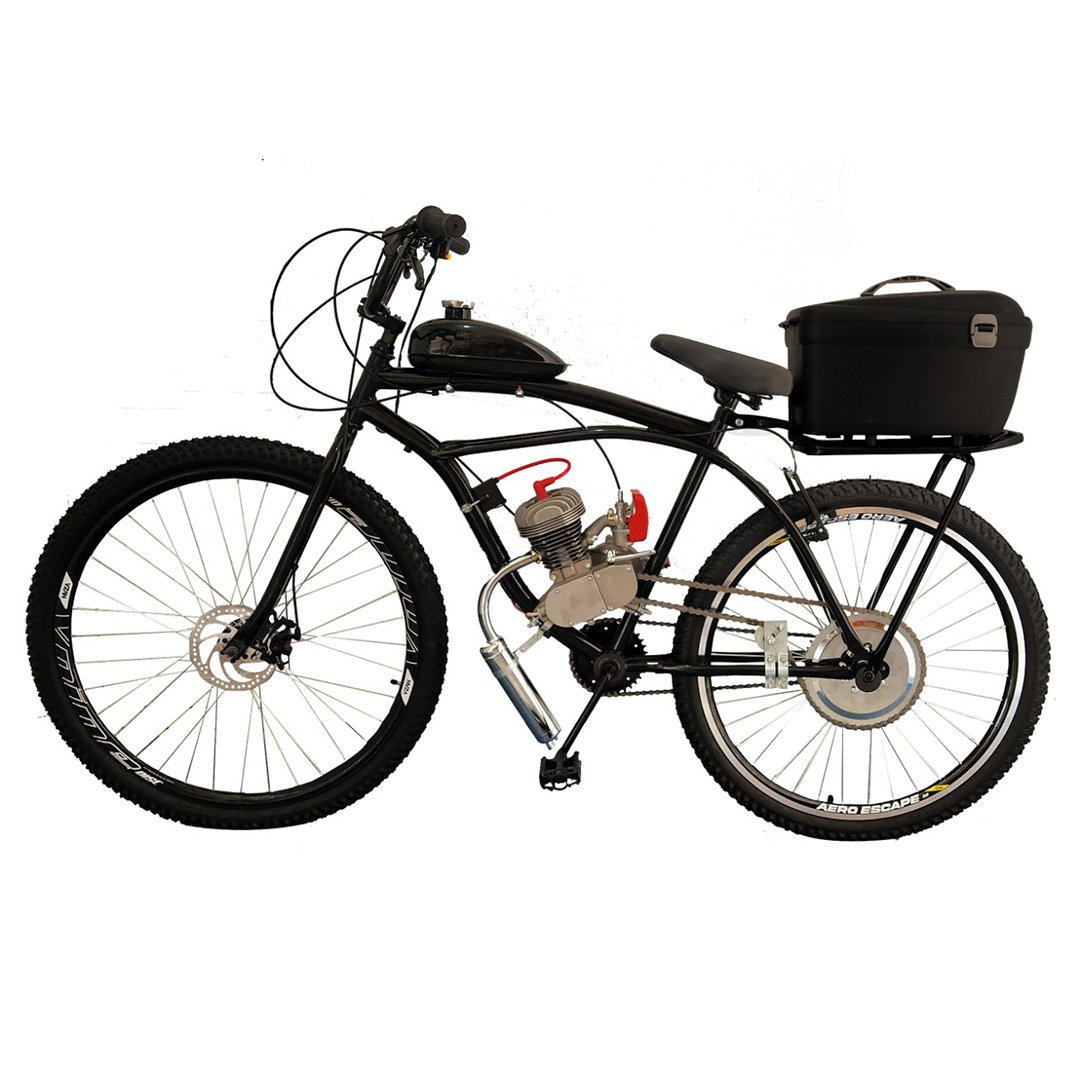 Bicicleta Motorizada 100cc Aro 29 Coroa 52 Cargo Tractor | MadeiraMadeira