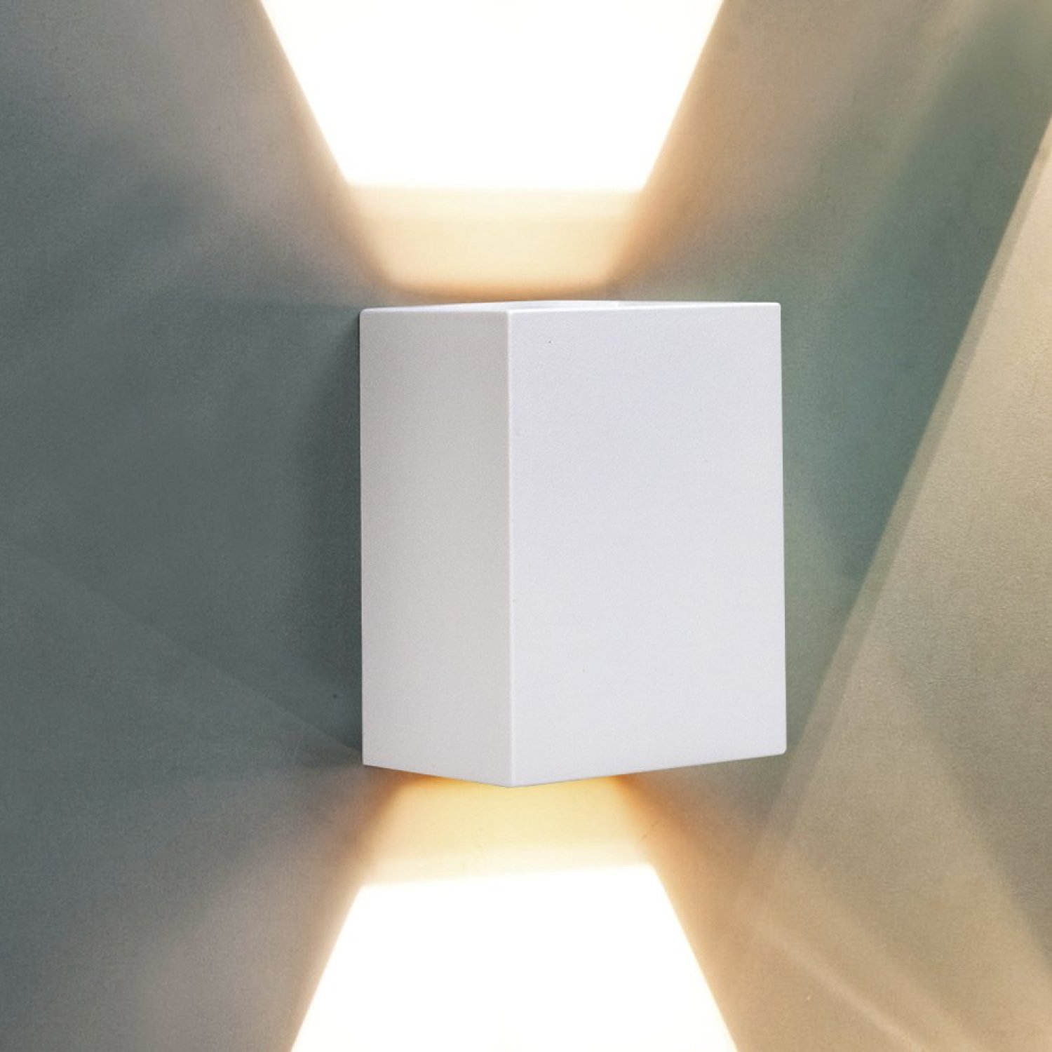 Arandela Frankfurt 125cm Alumínio 2 Fachos G LED 6W Bivolt 2700k ...