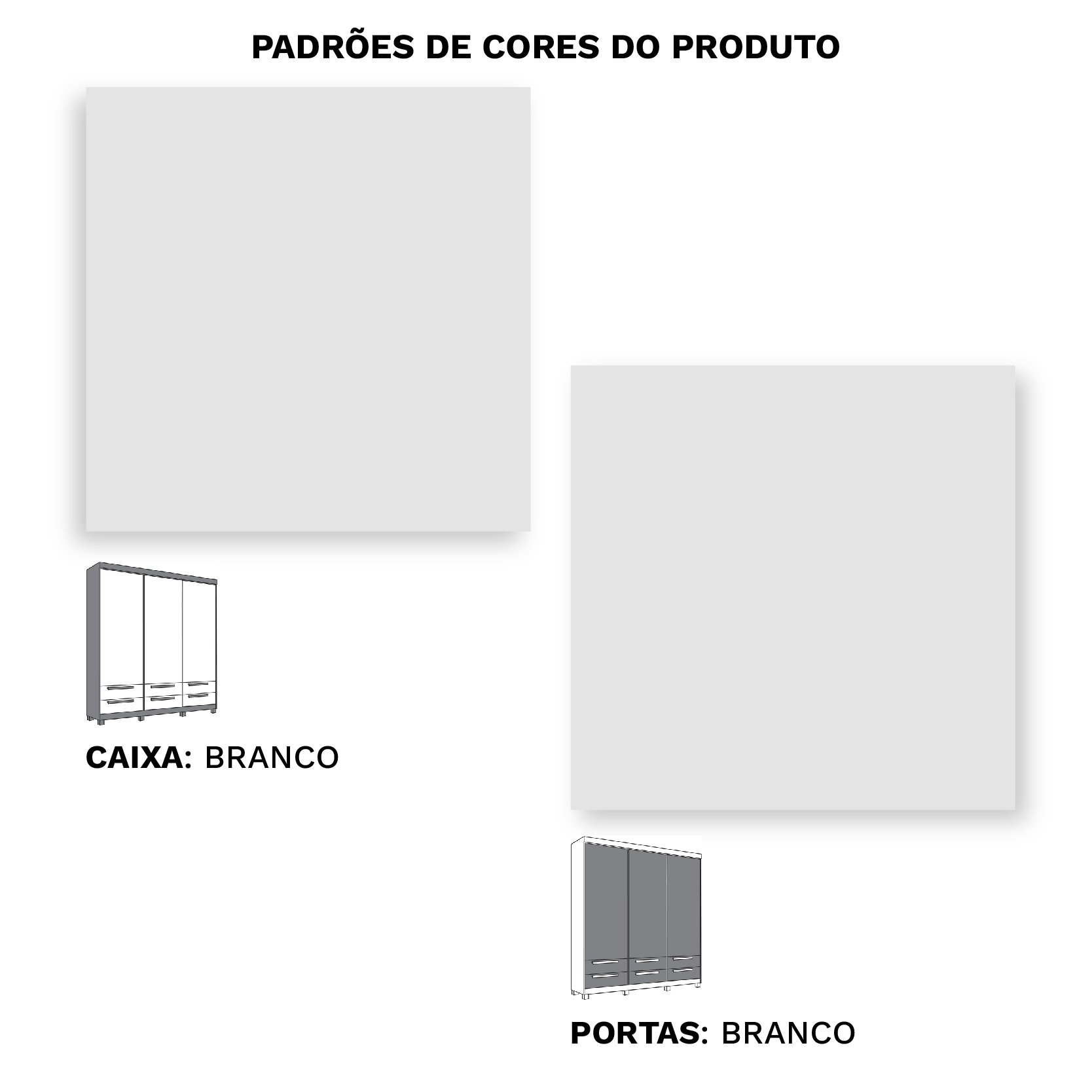 Guarda Roupa Casal Rimo 100% MDF 3 Portas Deslizantes com 6 Gavetas ...