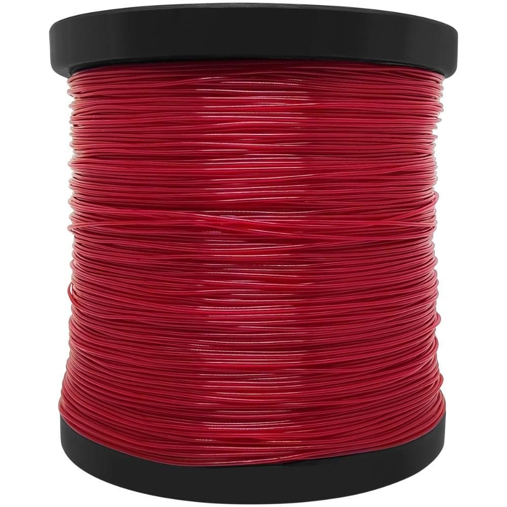 Rolo Bobina Fio Nylon 2.7mm Redondo Vermelho Supreme Parts | MadeiraMadeira