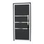 Porta Lambril Evolution com Puxador Super 25 210cm x 90cm Brimak ...
