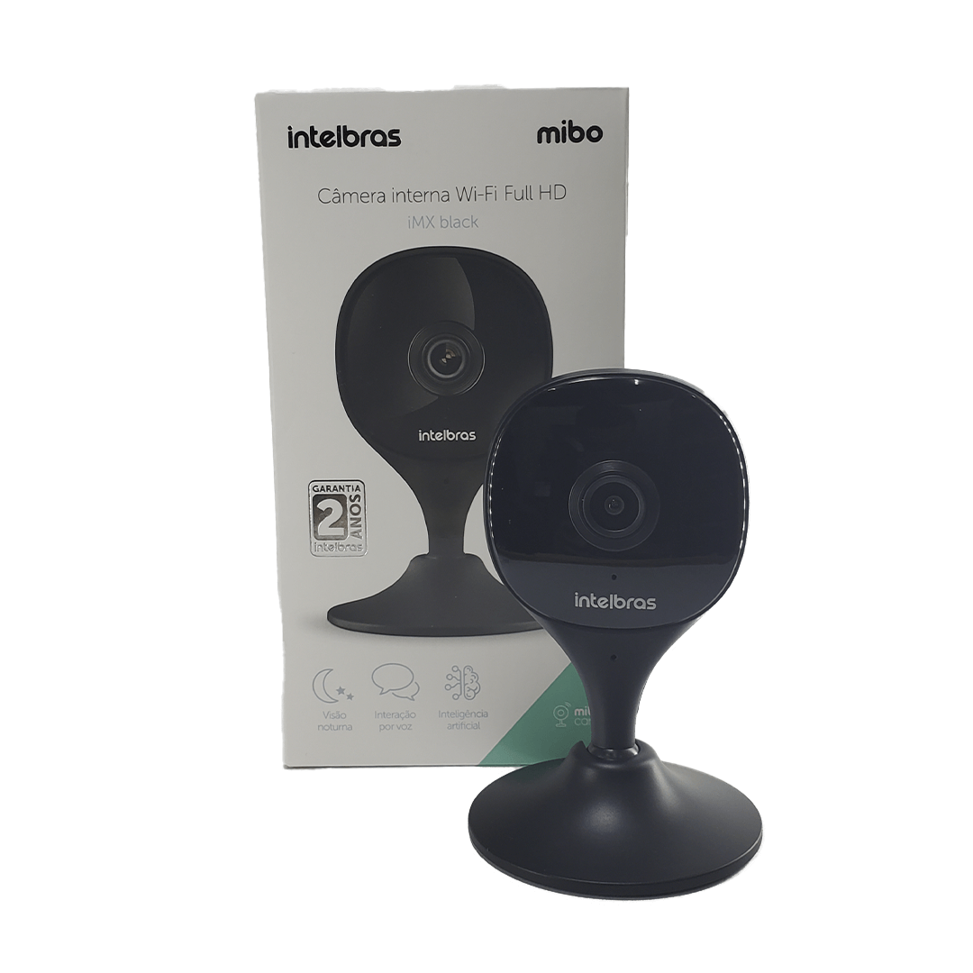 Câmera Wi-fi Intelbras iMX Interna Full HD (2.0MP | 1080P | Cap. até ...