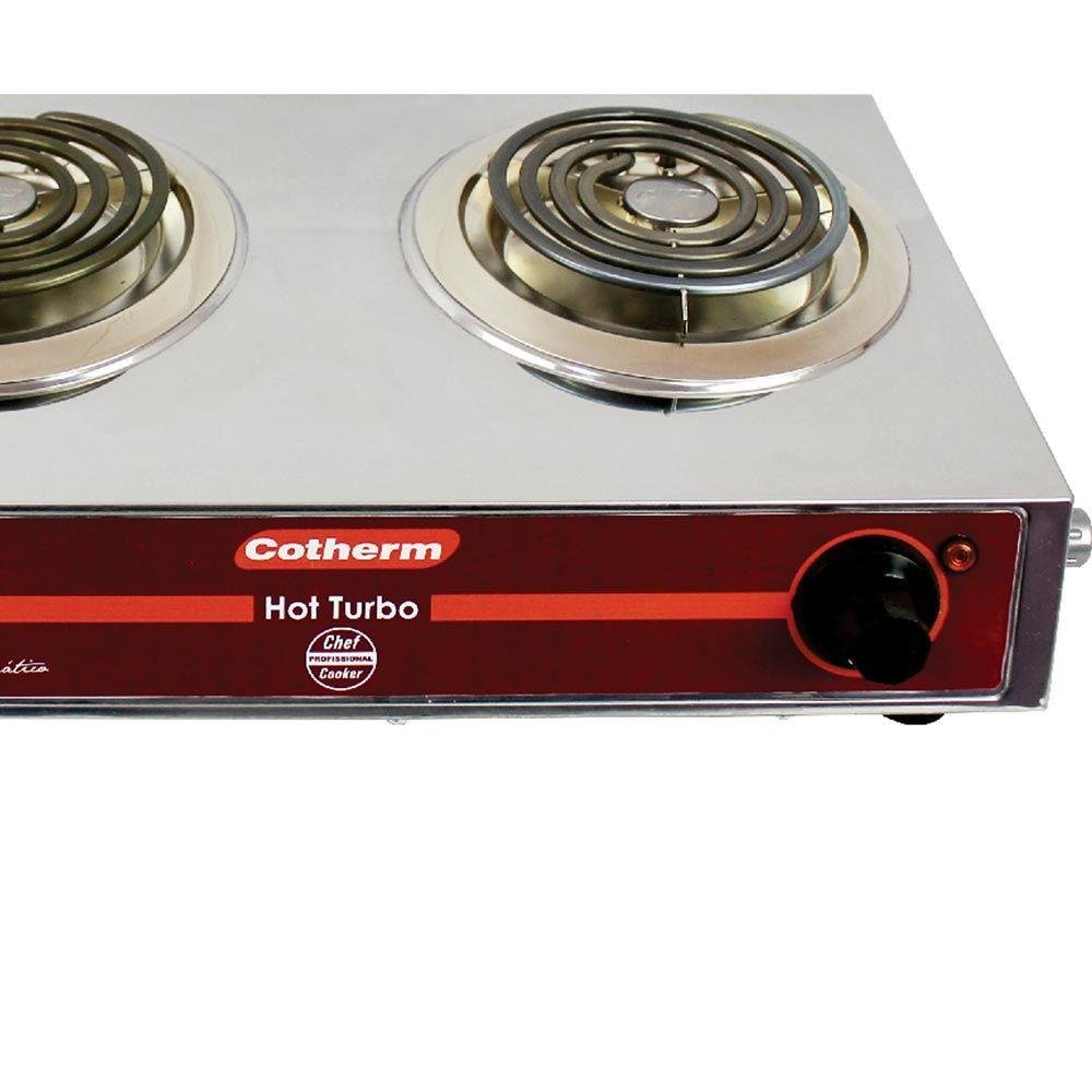 Fogão Elétrico Hot Turbo 2x1250 W 2b 220V | MadeiraMadeira