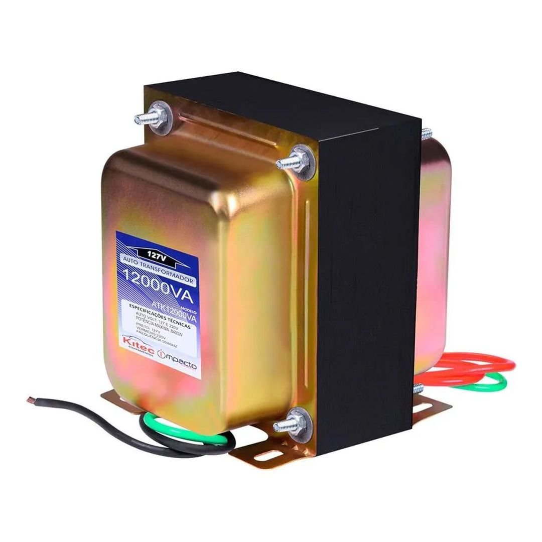 Auto Trafo 12000va Kitec Bivolt | MadeiraMadeira