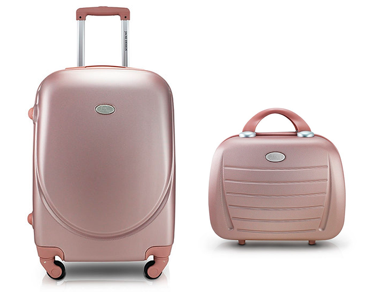 Mala de Viagem + Frasqueira Mala D Mão Feminina Jacki Design ...