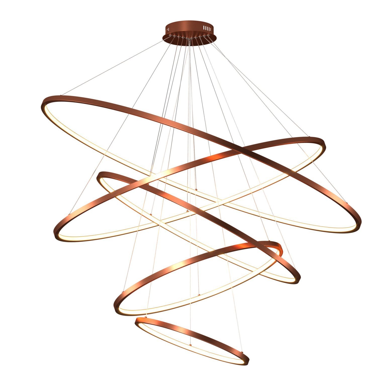 Pendente LED 50x120x120cm Tabat Orluce | MadeiraMadeira