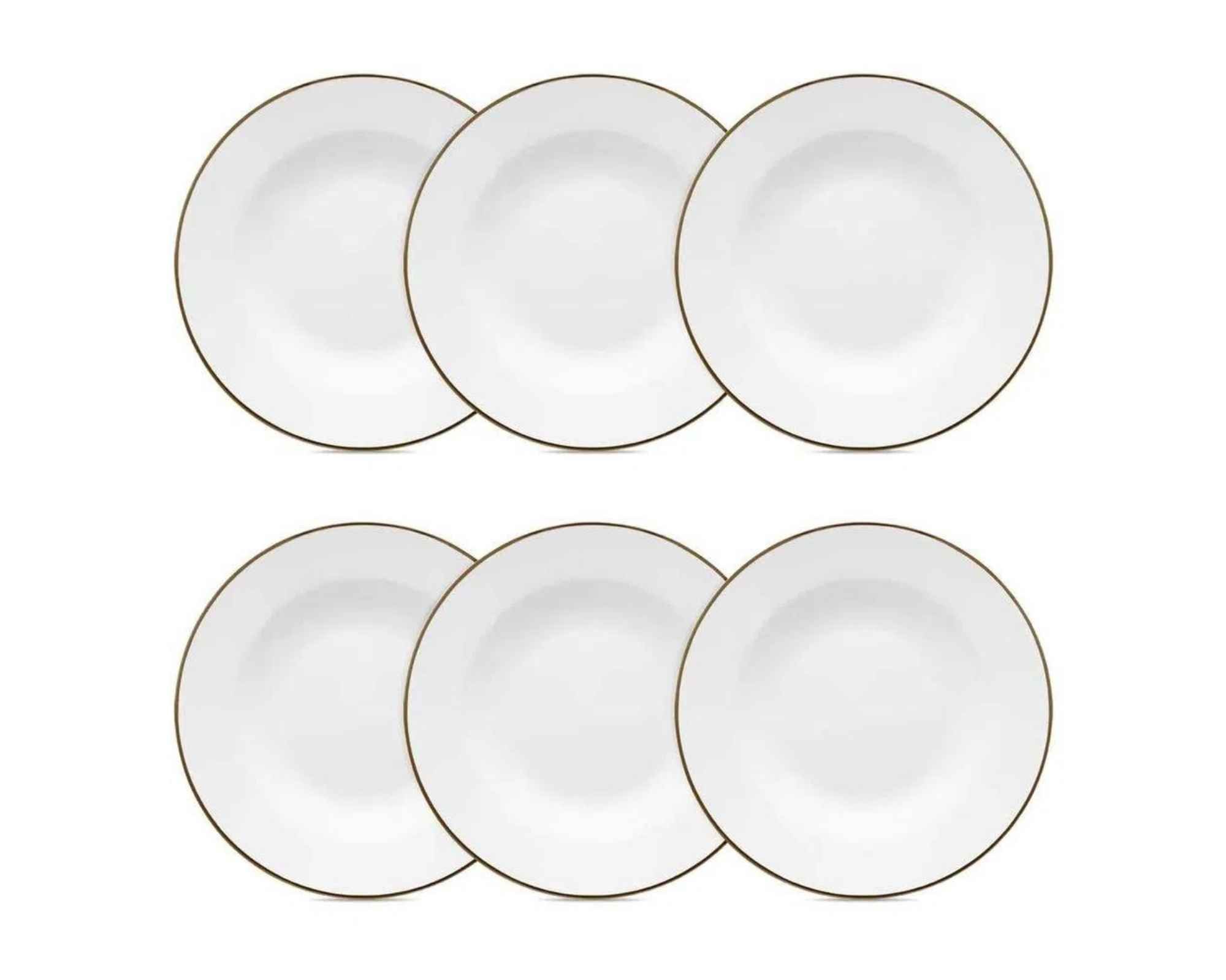 Conjunto 6 Pratos Fundos 23,5 Cm Flamingo Sofia Oxford 080621 ...