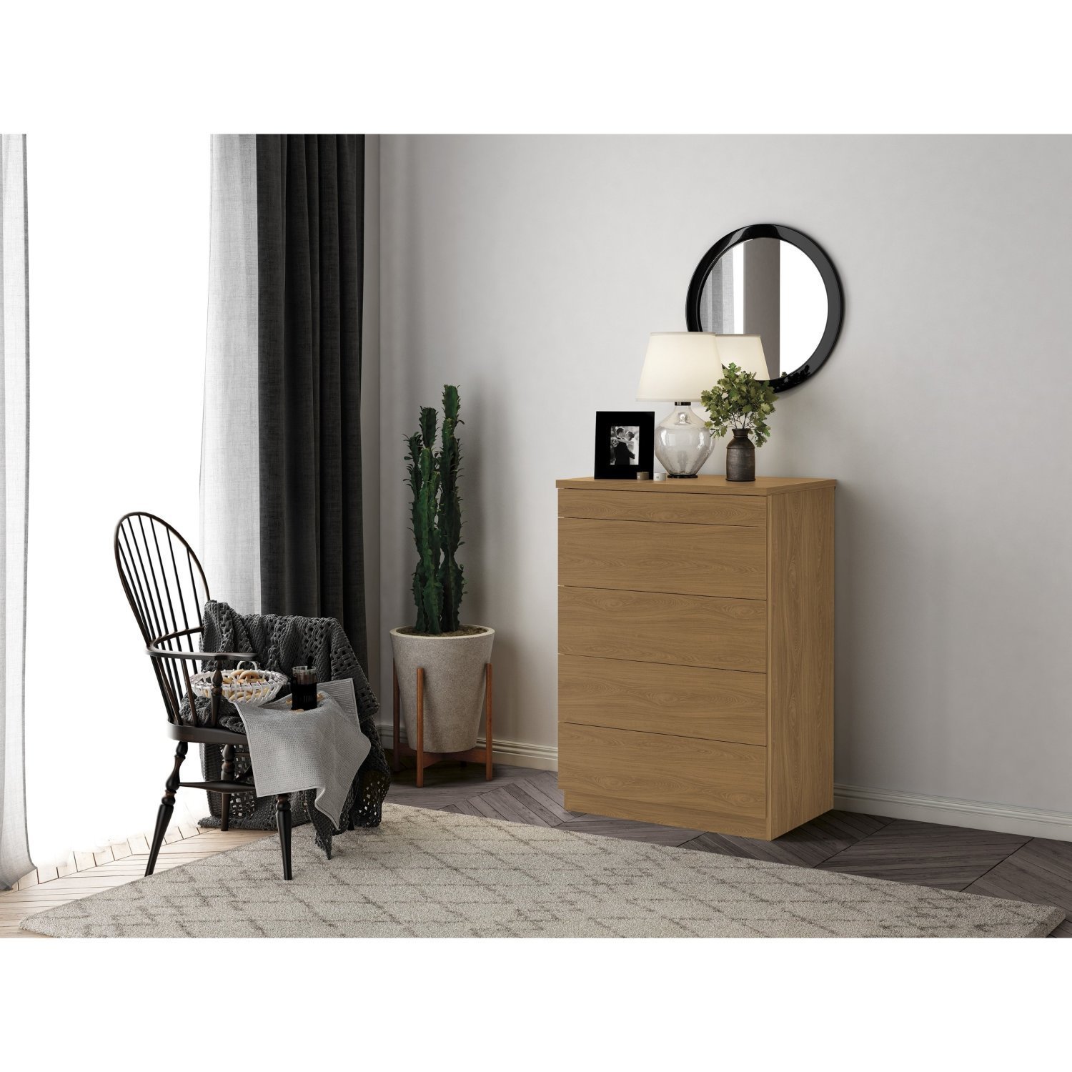 Cômoda 5 Gavetas Versatile Móveis Fazzio | MadeiraMadeira