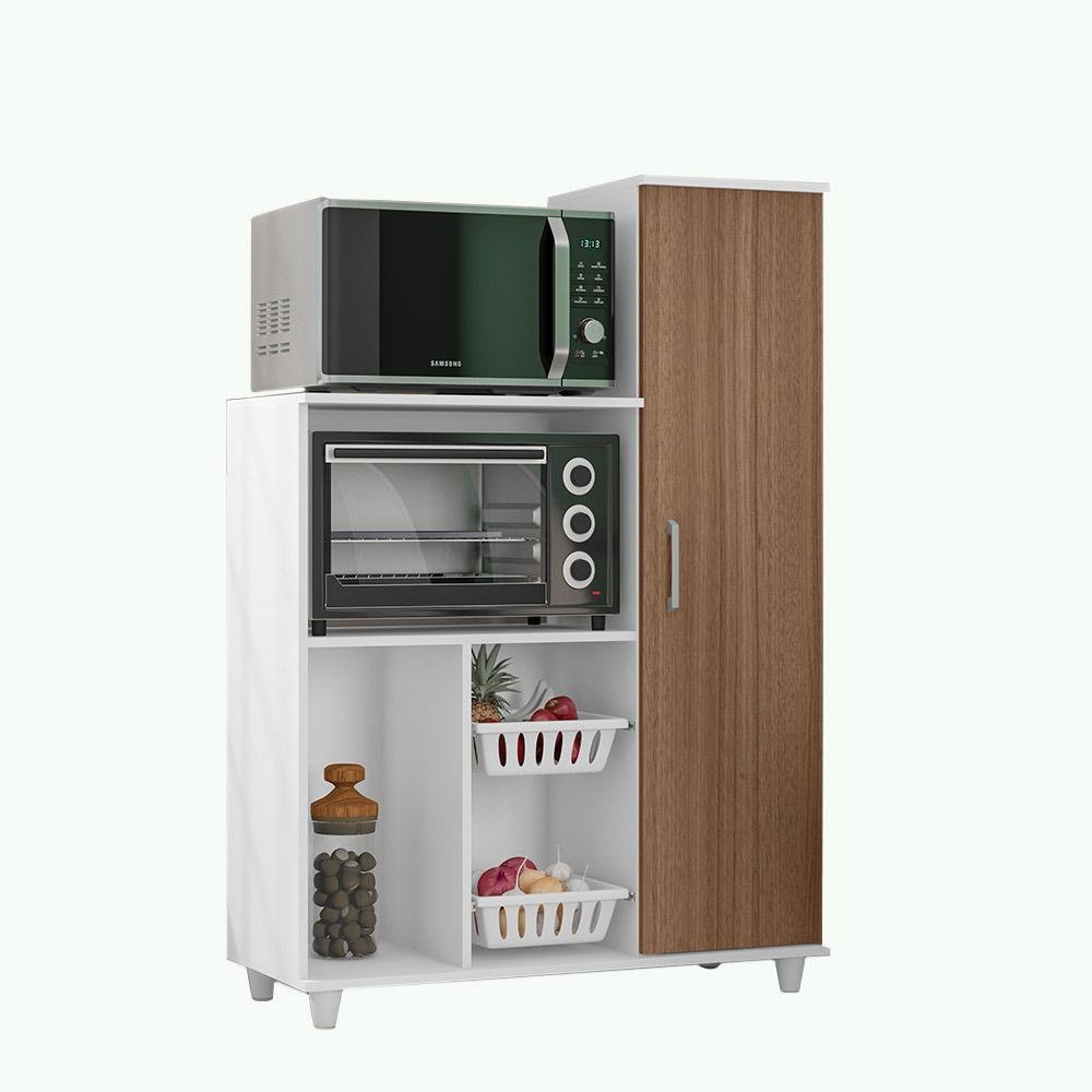 Fruteira Multiuso Branco Montana Anne Madine | MadeiraMadeira