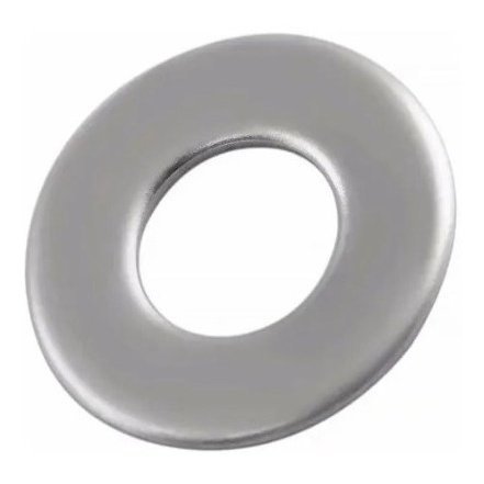 Arruela Lisa M5 Din 125-a Zinco Branco - 2000un | MadeiraMadeira