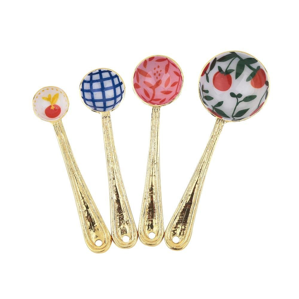 Conjunto de Colher Medidora Inox com 4 Peças - A\casa | MadeiraMadeira