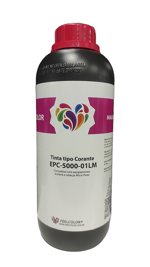 Litro Tinta Corante Magenta Feelcolor EPC - 01LM | MadeiraMadeira