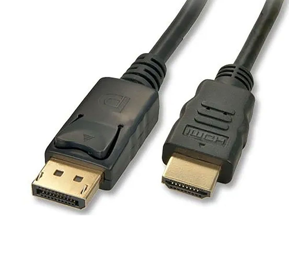 Cabo Displayport X Hdmi para Notebook Hp Compaq 3 Metros | MadeiraMadeira