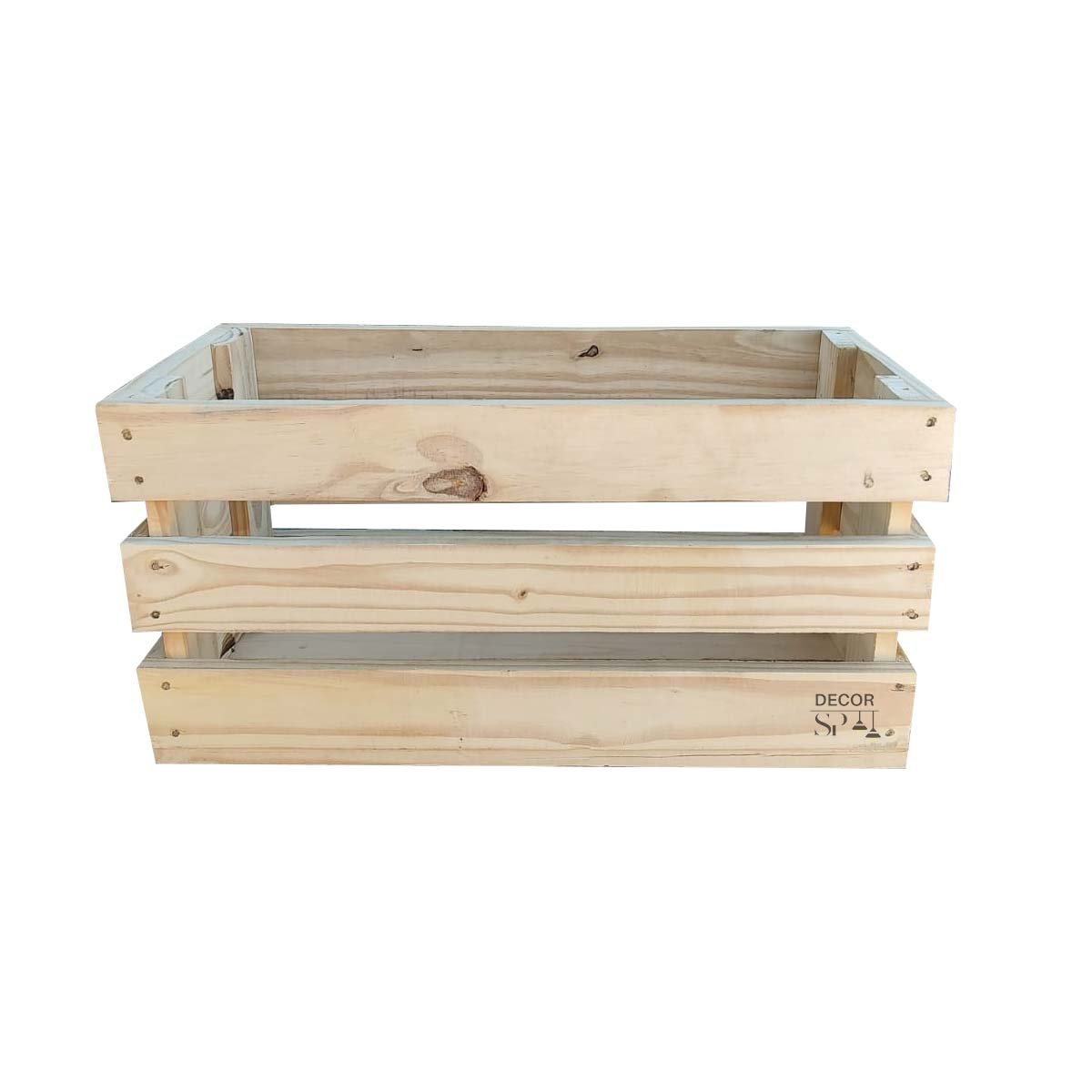 Caixote de Madeira Pallet 60x30x30 Cm | MadeiraMadeira