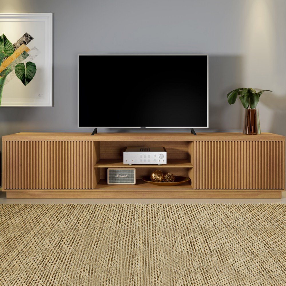 Rack para TV Até 75 Polegadas Valencia 2 Portas Tauari - Mavaular ...