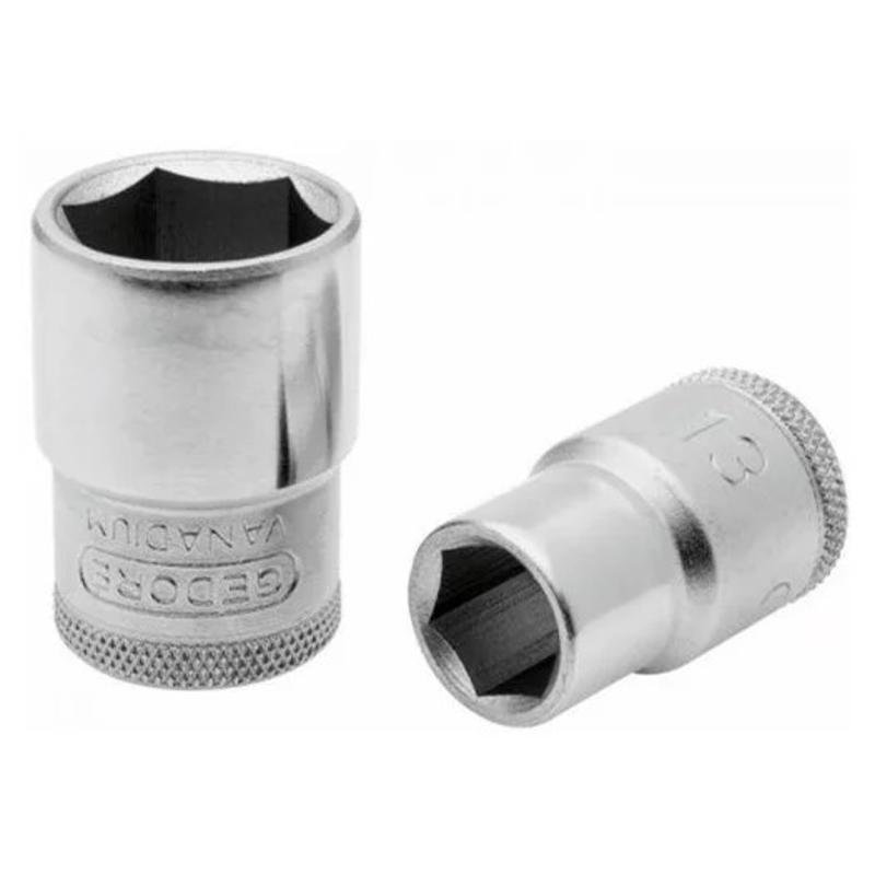 Soquete Sextavado Curto 17 MM Enc. de 1/2" - Gedore 015012 | MadeiraMadeira