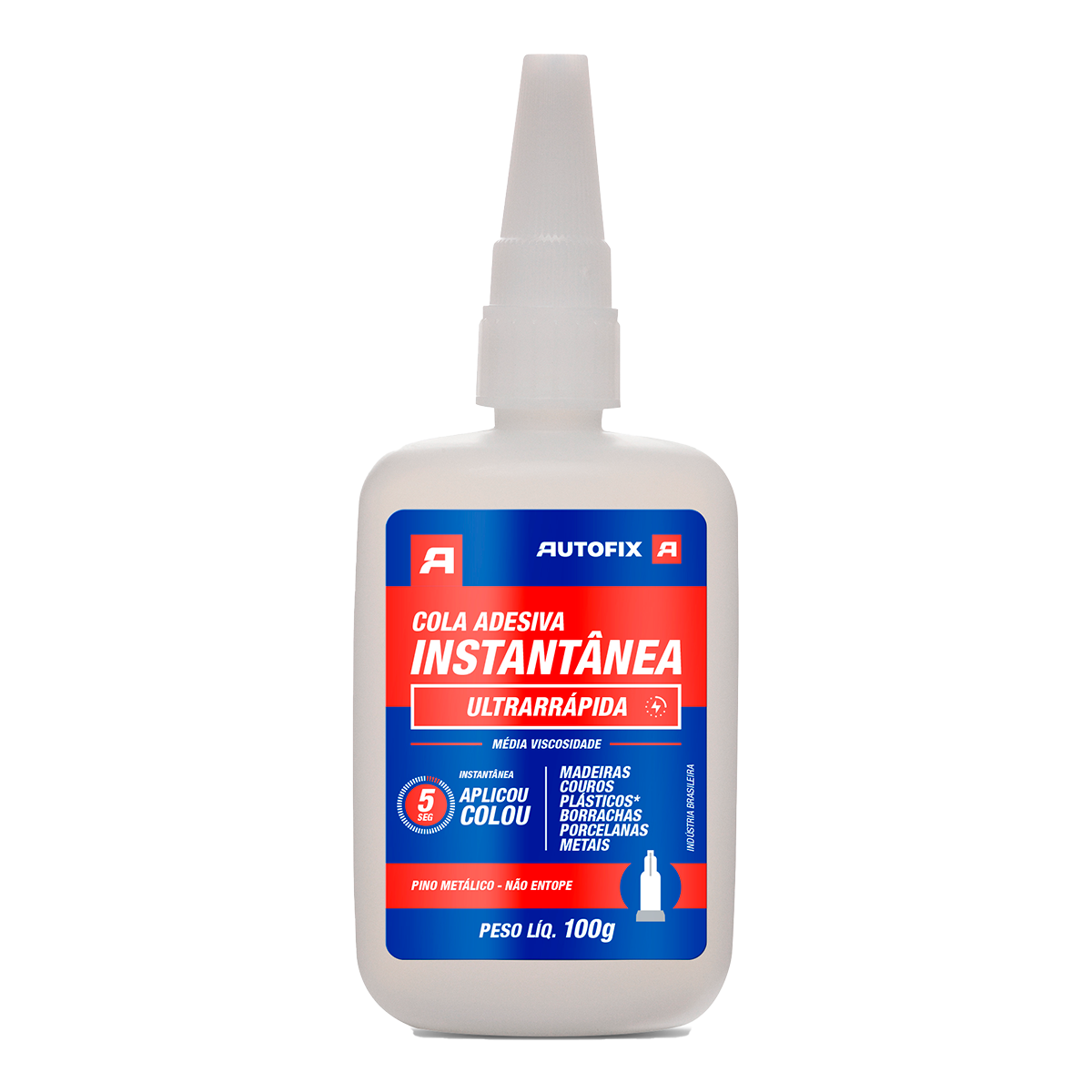 Cola Adesiva Instantânea Ultrarrápida Autofix | MadeiraMadeira