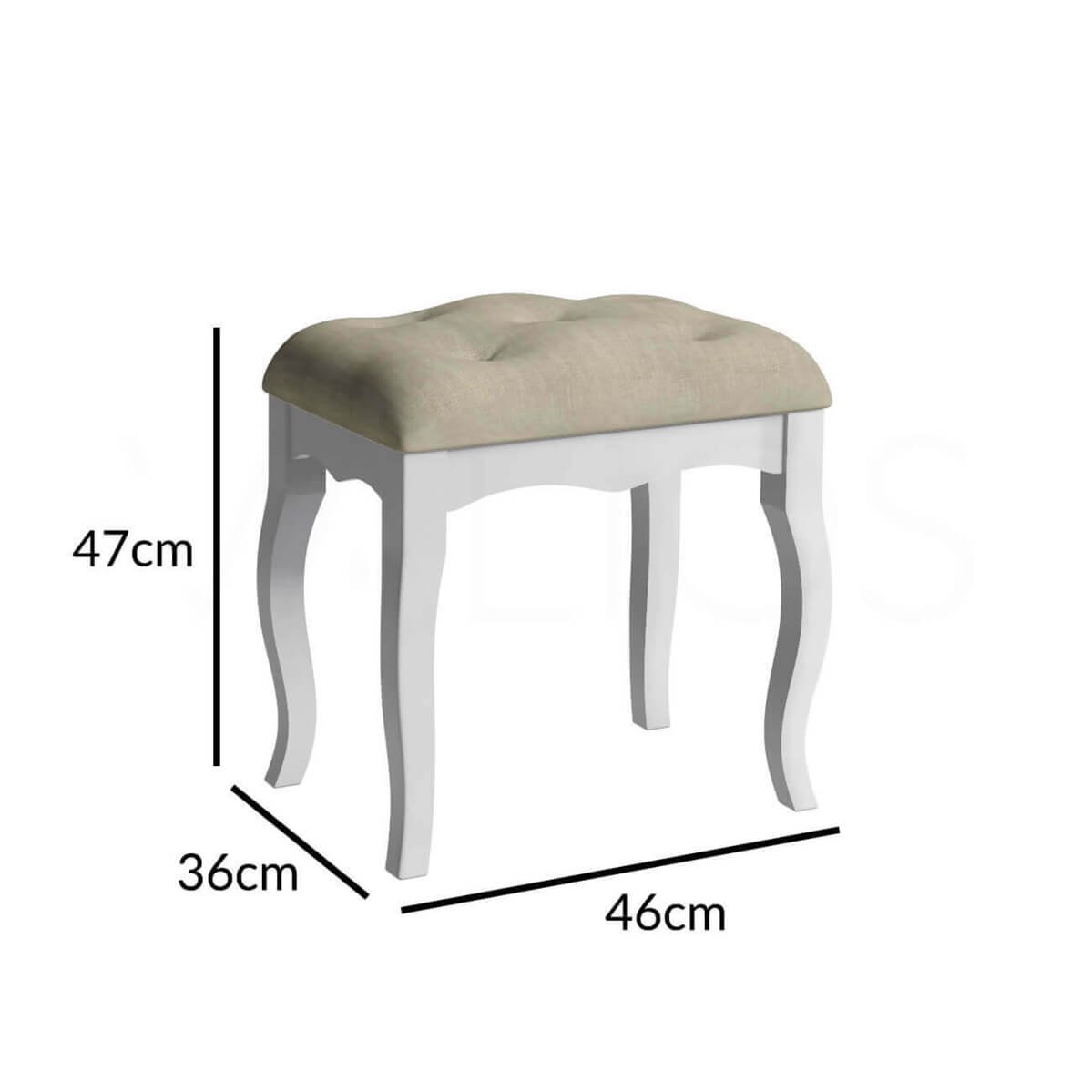 Banqueta Quarto Artesanal Design Inglês Provençal Estofada Capitonê ...