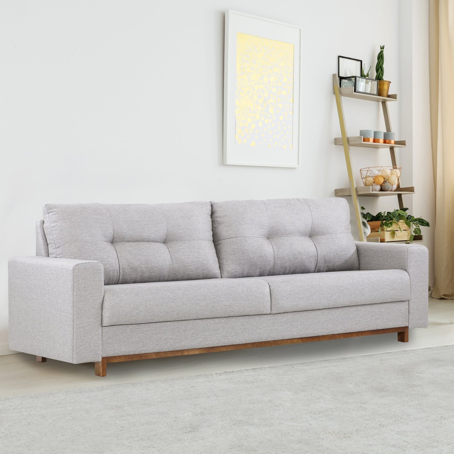 Sofá 4 Lugares 240cm Capella Herval | MadeiraMadeira