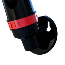 Ventilador WAP Rajada Turbo W130 5 pás 130w 50cm 220v Preto/Vermelho ...