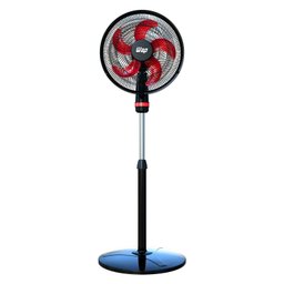 Ventilador WAP Rajada Turbo W130 5 pás 130w 50cm 220v Preto/Vermelho ...