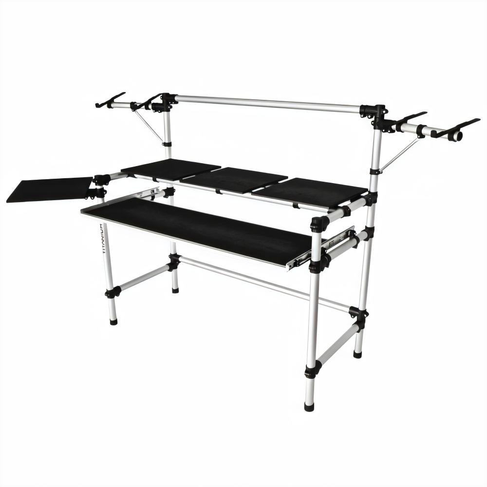 Rack Titanium Para Studio RS-245 Com Suporte Para Caixas de Som ...
