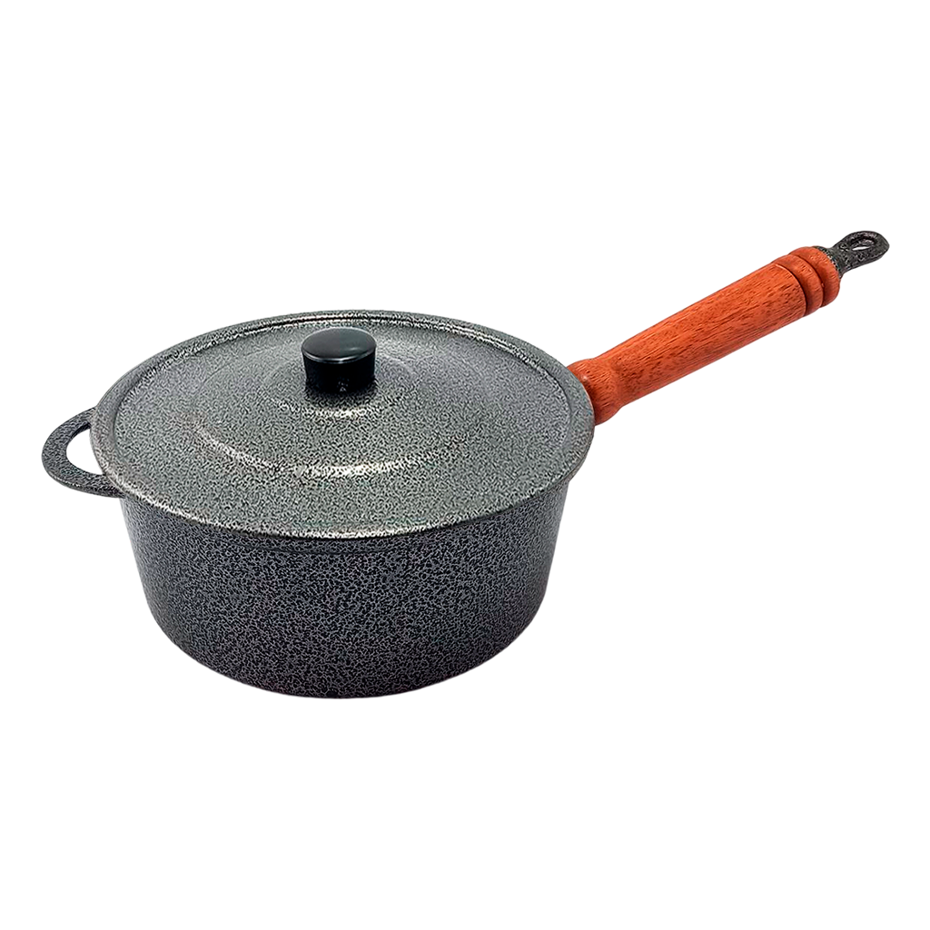 Panela de Aluminio Fundido com Cabo 28cm - Craqueada | MadeiraMadeira