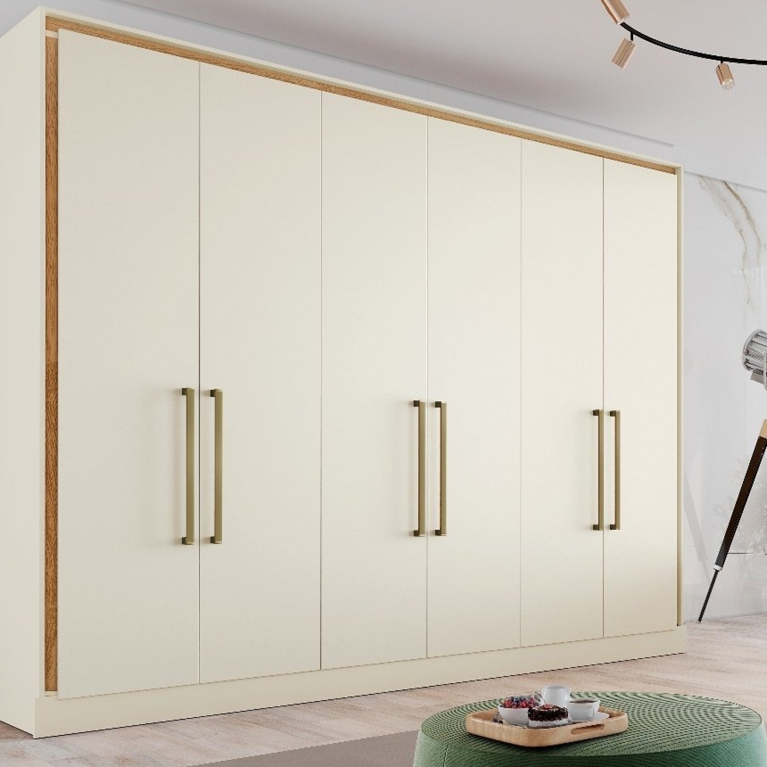 Guarda Roupa Casal 6 Portas 6 Gavetas | MadeiraMadeira