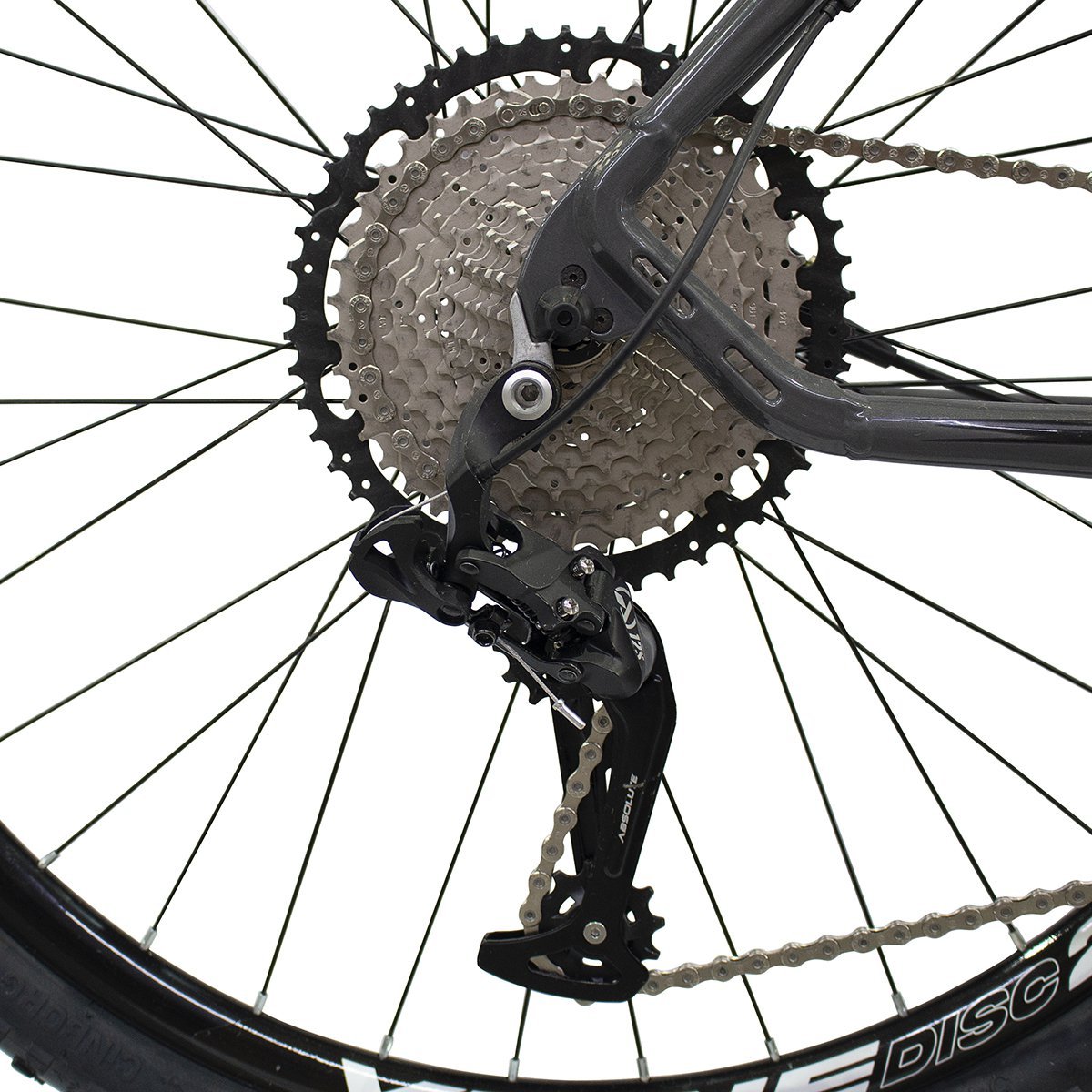 Bicicleta TKZ Ronin Absolut 12V Quadro 19" Alumínio Aro 29 - Grafite ...