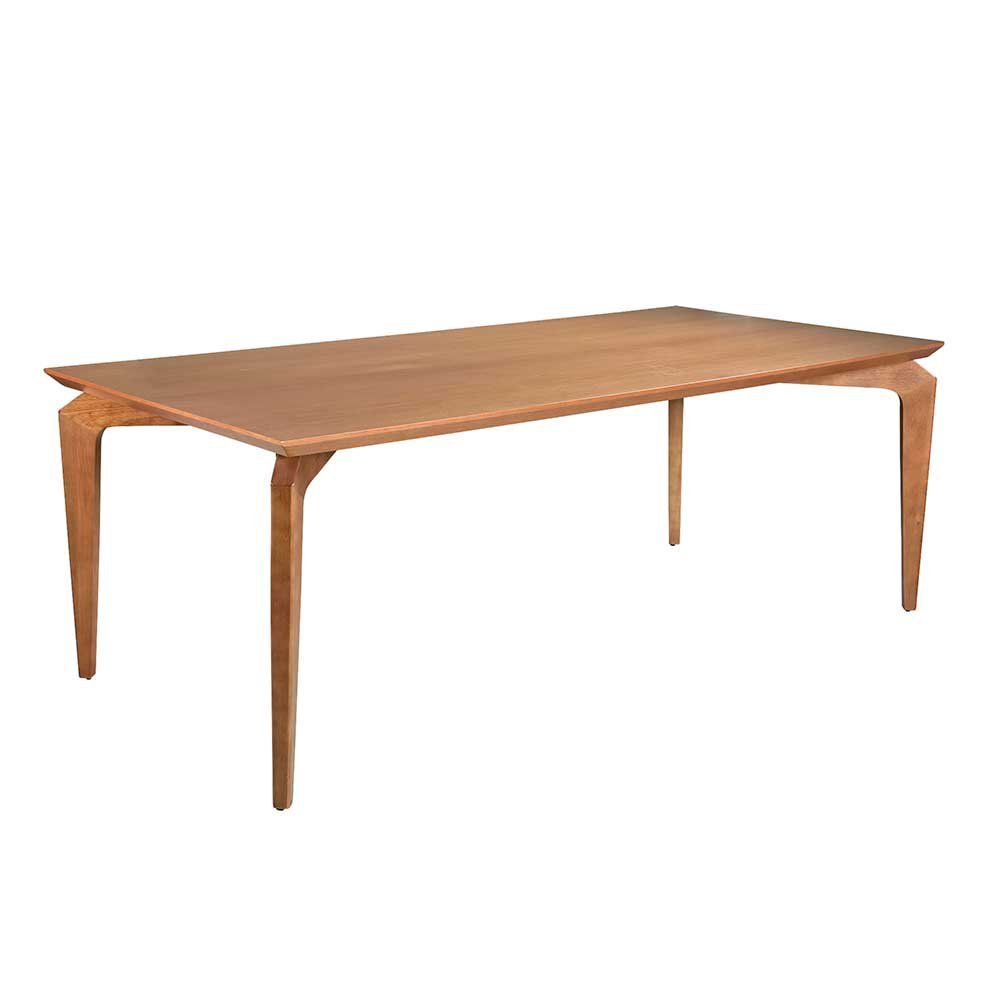 Mesa de Jantar Retangular Tamires Tampo com Compensado e Laminado de ...