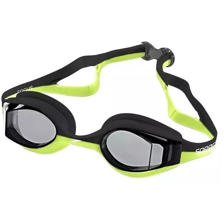 Óculos Natação Focus Preto/verde Speedo | MadeiraMadeira