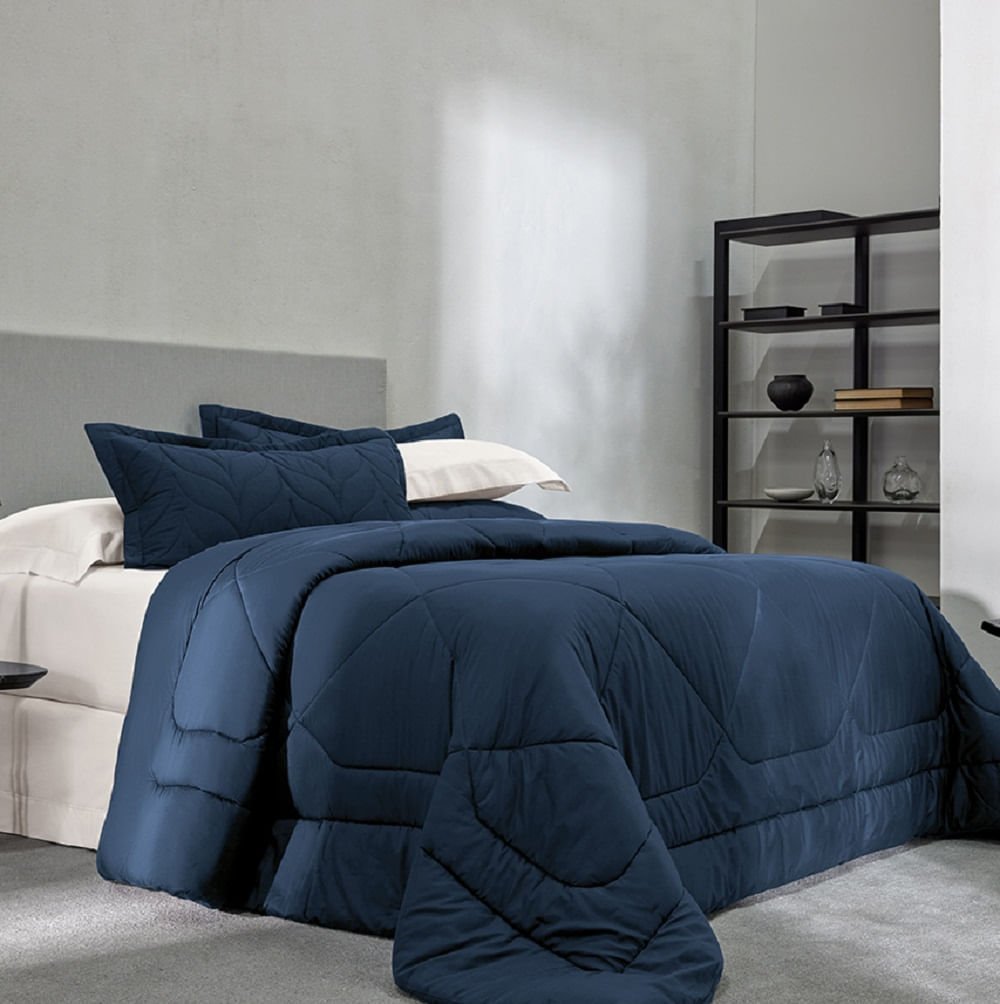 Edredom 300 Fios Cetim 100% Algodão Egípcio Grasso Marinho Trussardi ...