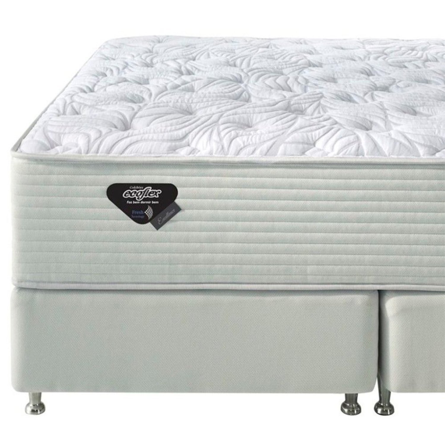 Colchão Solteiro 88x188x36cm Molas Superlastic Excellence Ecoflex ...