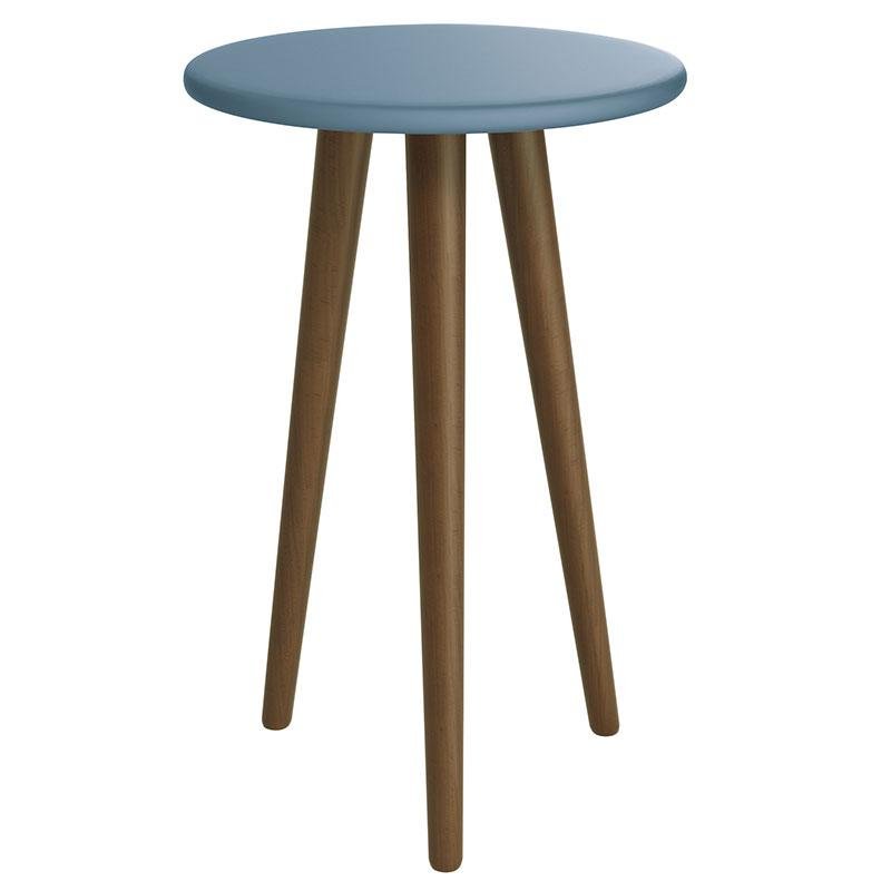 Mesa de Canto Theo Azul Amadeirado – Reller | MadeiraMadeira