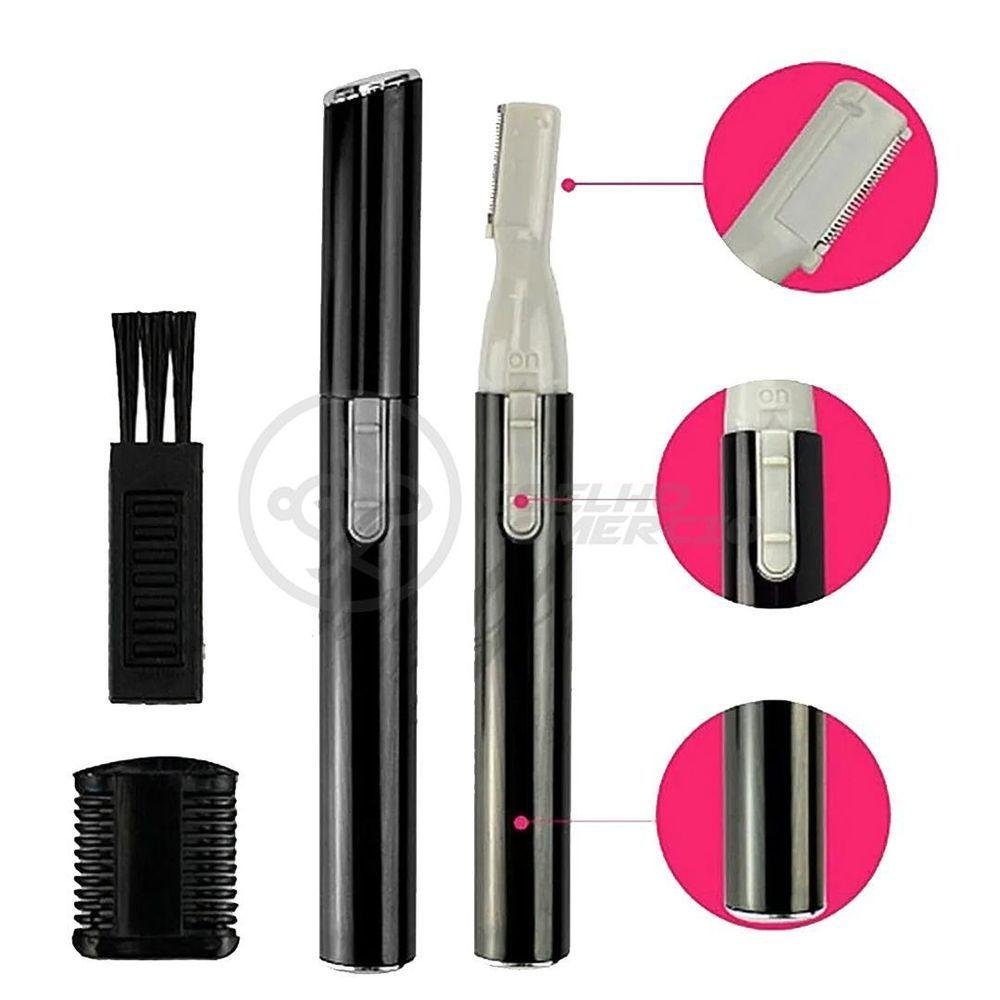 Mini Aparador Depilador Elétrico Remover Pelo Lmf-1101 Preto ...