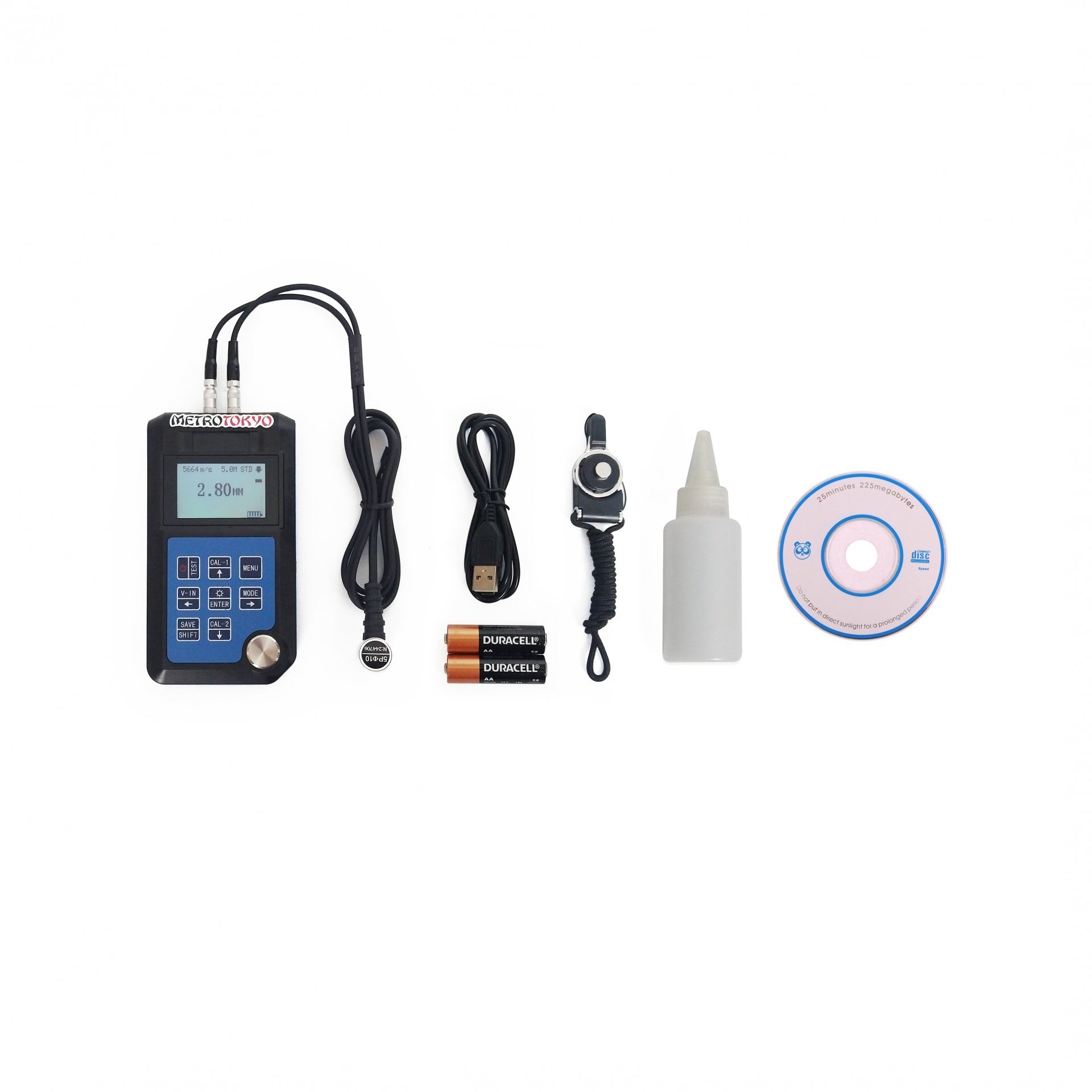 Medidor de Espessura por Ultrassom - Metrotokyo - MTK-1301 PRIME ...