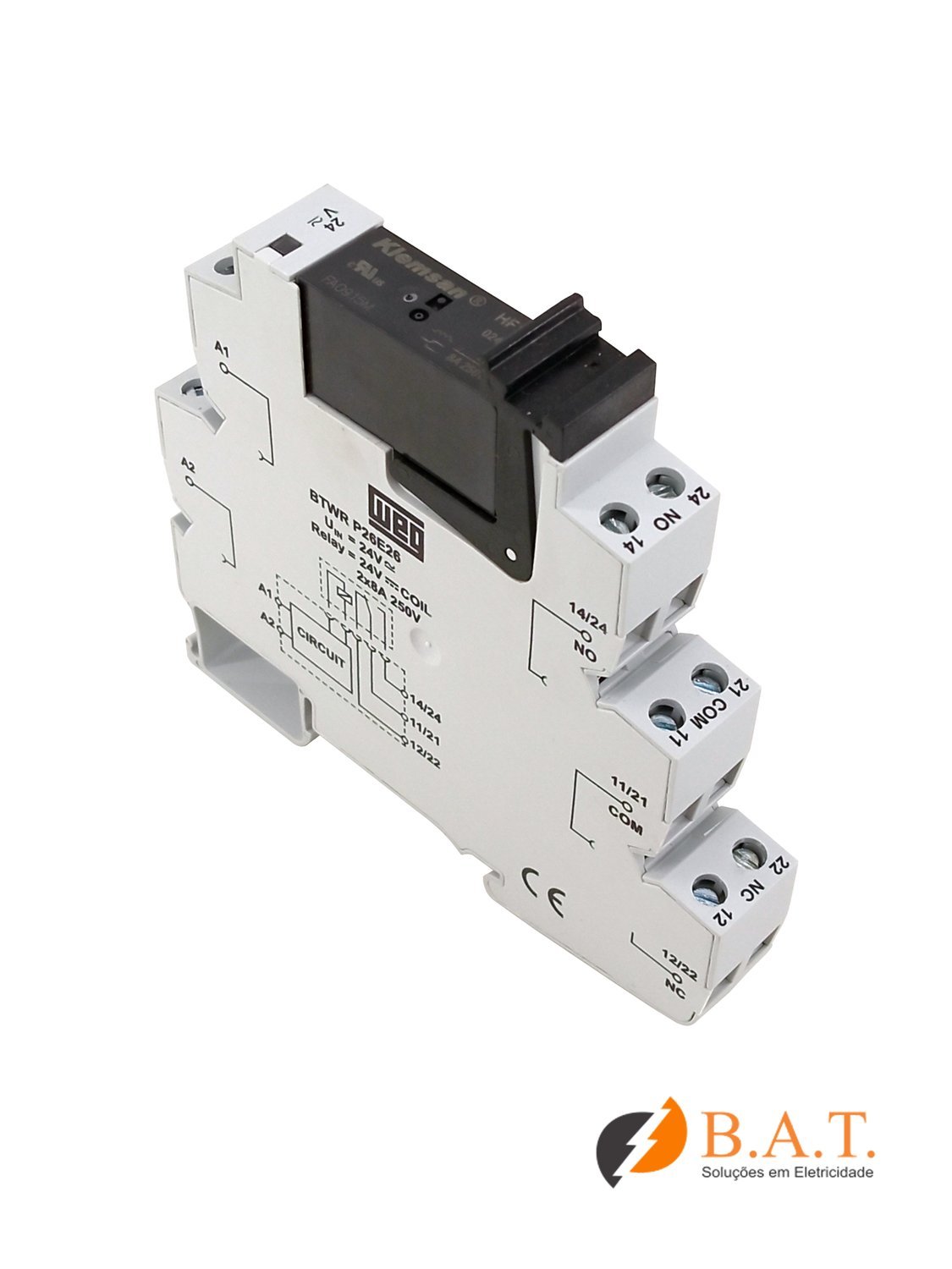 RELÉ DE INTERFACE BTWR P28E26 | MadeiraMadeira