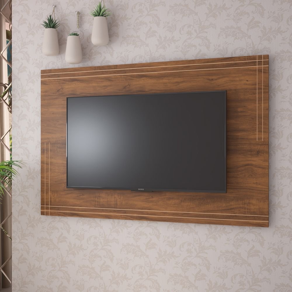 Painel para TV até 55 Polegadas Viero Miami Imbuia | MadeiraMadeira